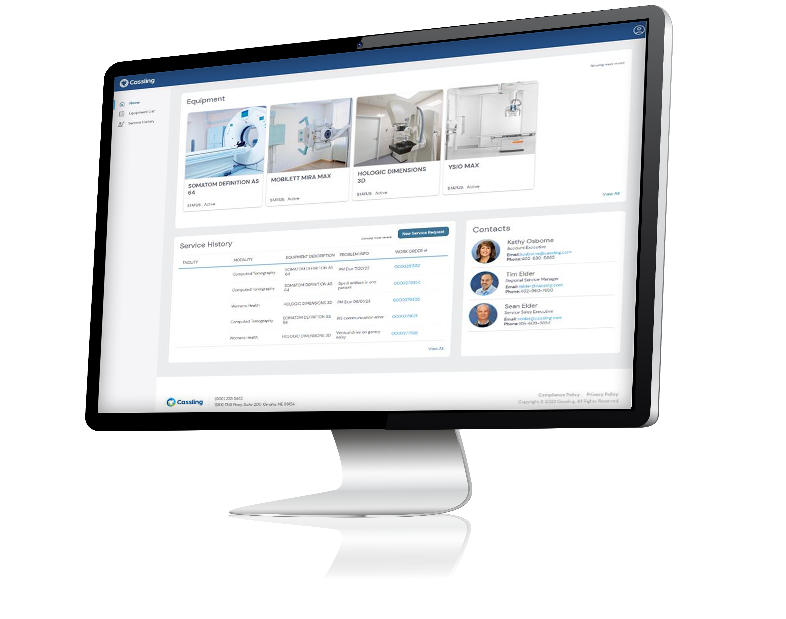 OEM and Third-Party Equipment Support Services | Cassling