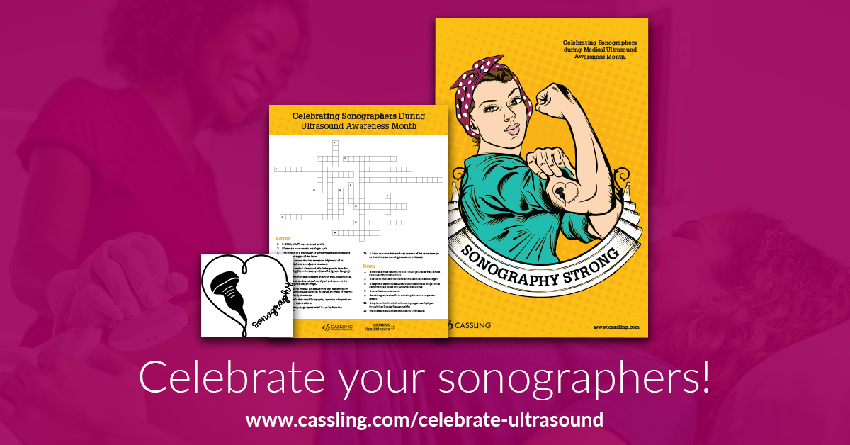 Ultrasound Awareness Month 2019 | Posters from Cassling